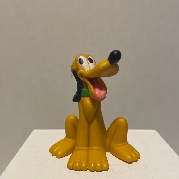 Disney | Toys | Vintage Disney Pluto Figure 3 Tall 5 | Poshmark